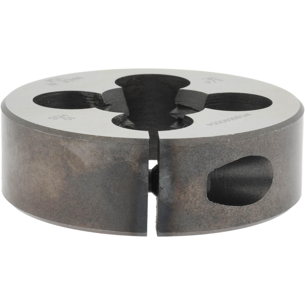 Made in USA - Round Die: 3/4-10, 2" OD, High Speed Steel | MSC Direct