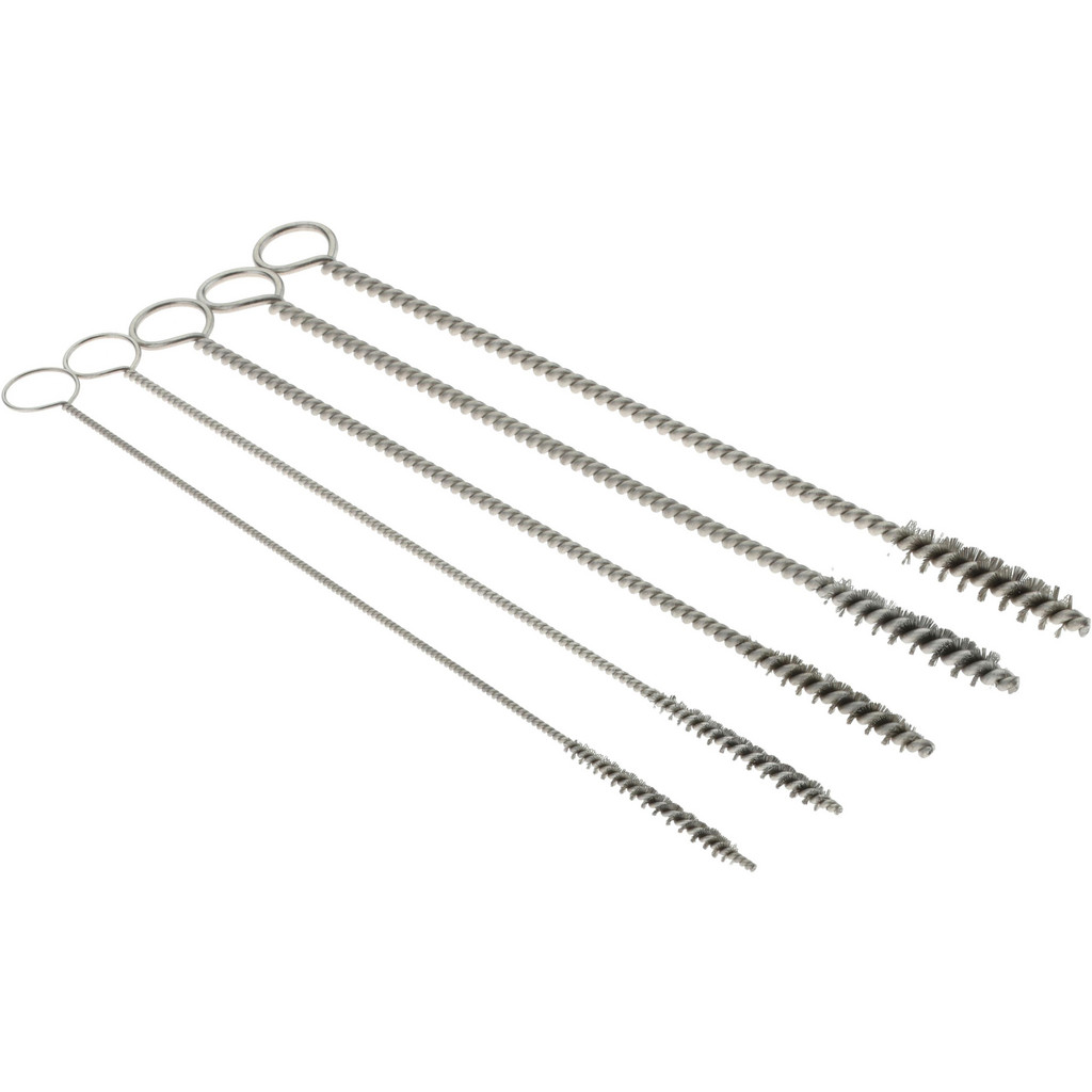 PRO-SOURCE - Scratch Brush Set: Stainless Steel, 1/2, 1/4, 3/4, 3/8 & 5 ...