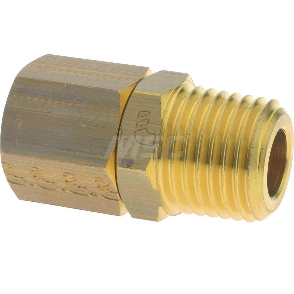 Legris - Compression Tube Connector: 8 mm Tube OD, Compression x MBSPT ...