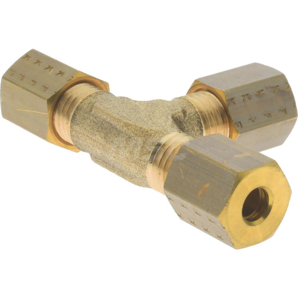 Legris - 4mm Tube OD Brass Compression Tube Union Tee - 03751765 - MSC ...