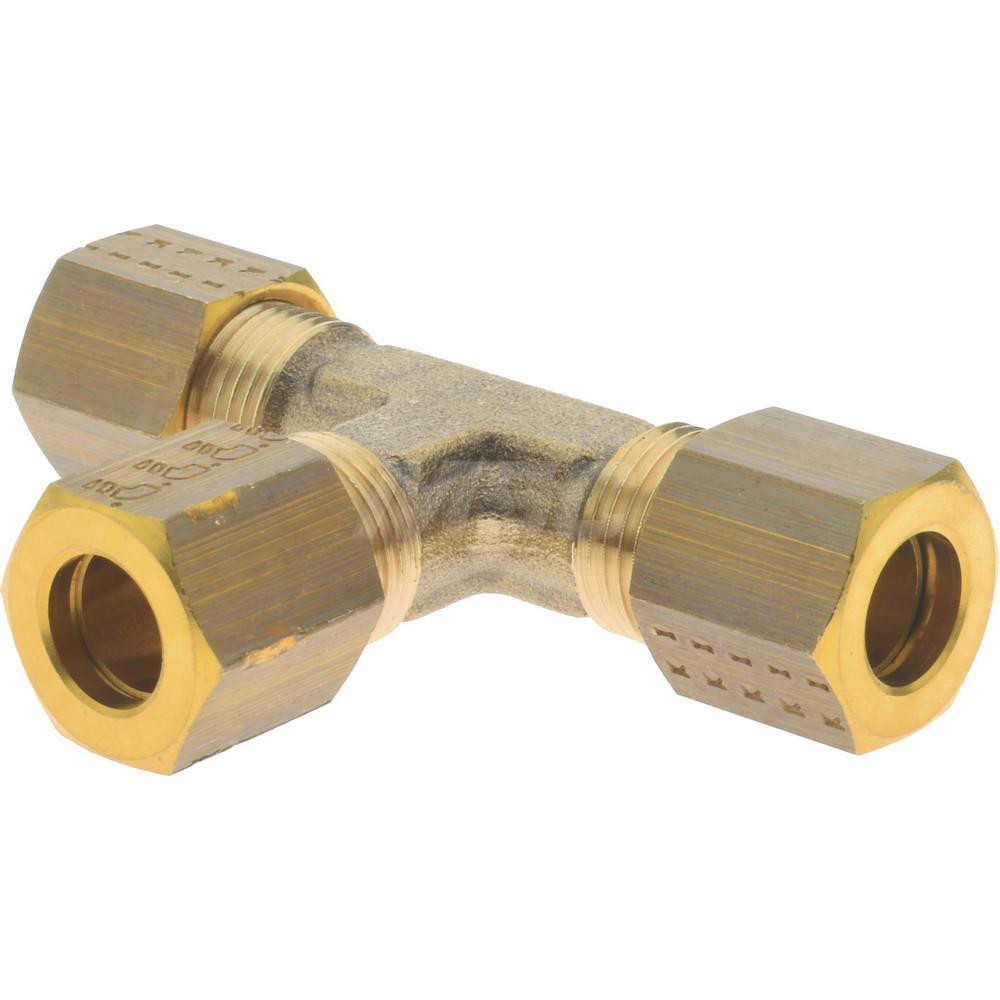 Legris - 8mm Tube OD Brass Compression Tube Union Tee - 03751781 - MSC ...
