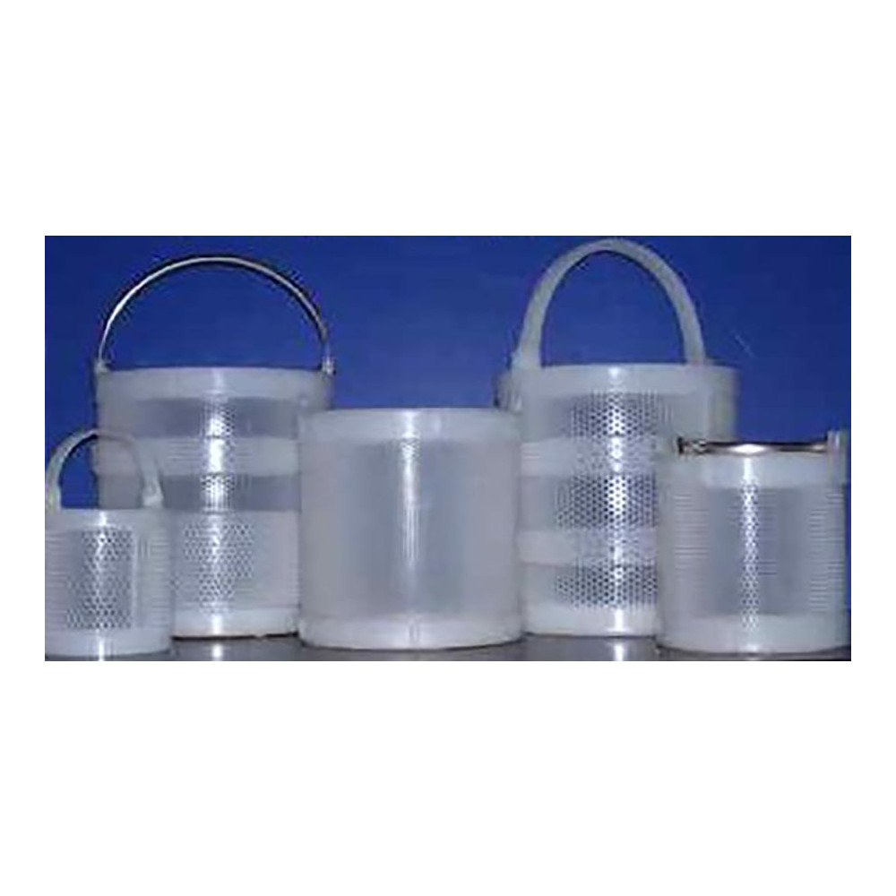 Made in USA - Dipping Basket: Round, Polypropylene | MSC Direct