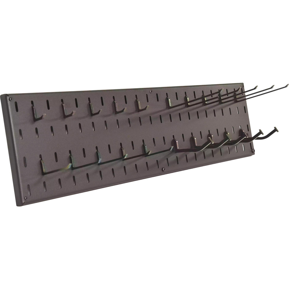 Flextur - Pegboard Wall Mounted Panel: 32 x 8", Steel | MSC Direct