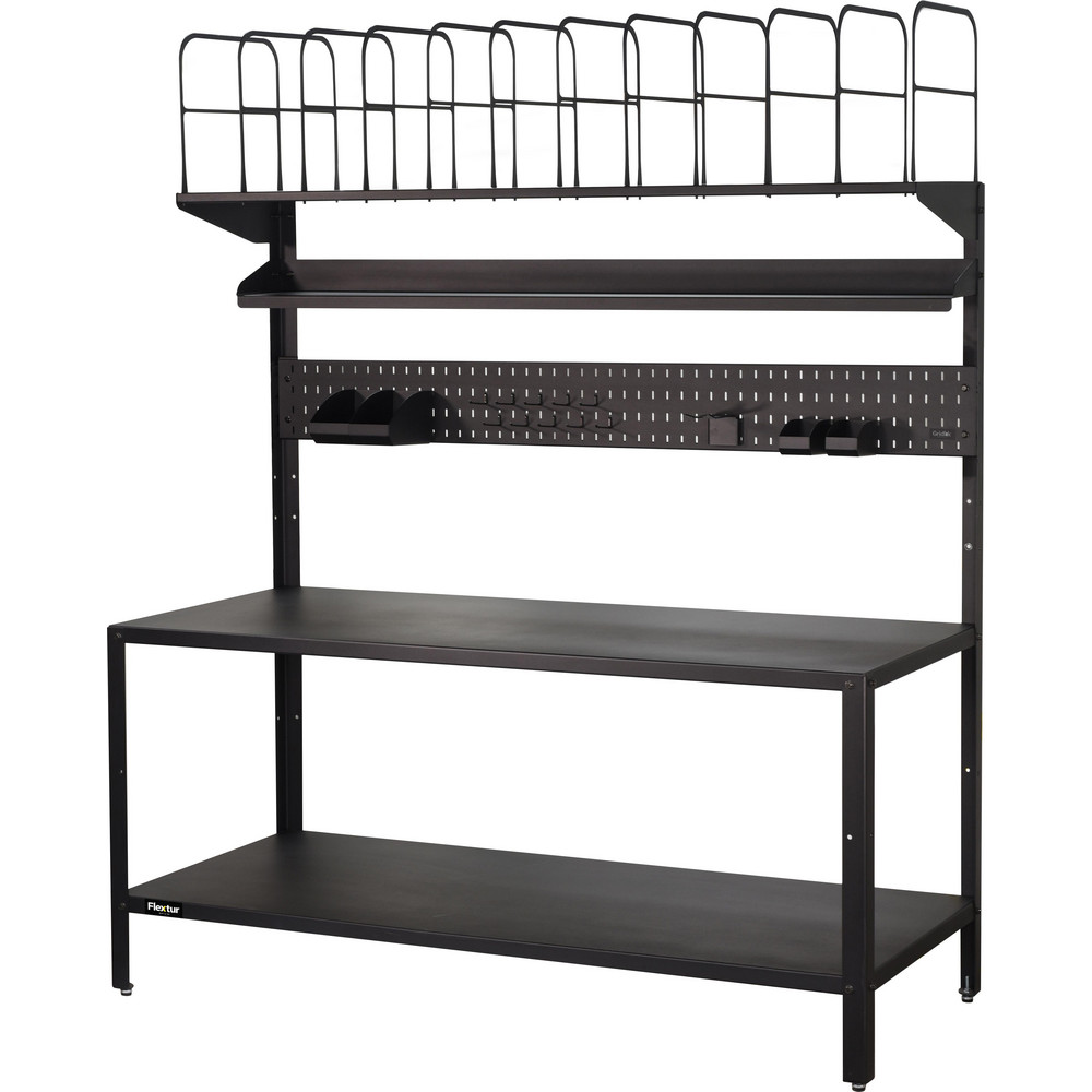 Flextur - Pegboard Fifteen-Piece Packing Station Accessory Kit: Steel ...