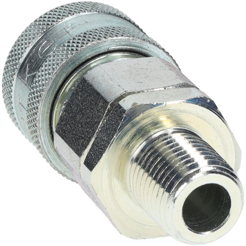 Parker - Hydraulic Hose MPT Fitting: 1/4", 6,500 psi | MSC Direct
