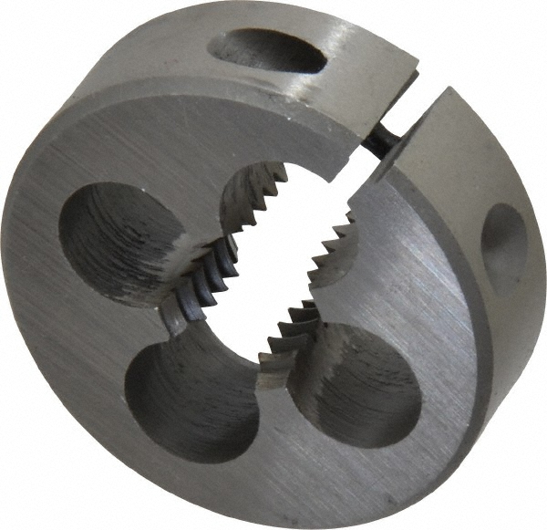 Interstate - 1/2-13 UNC High Speed Steel Round Adjustable Die ...