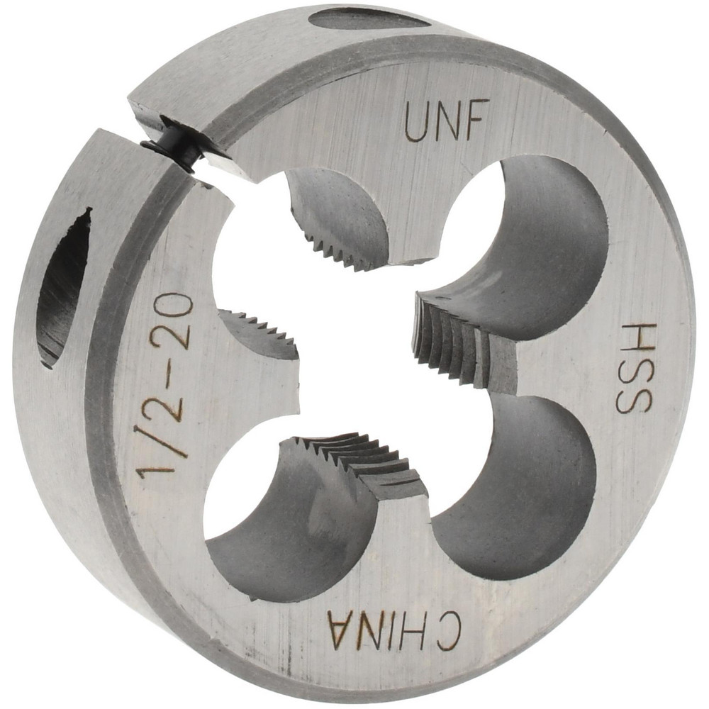 Value Collection - Round Die: 1/2-20, High Speed Steel | MSC Direct