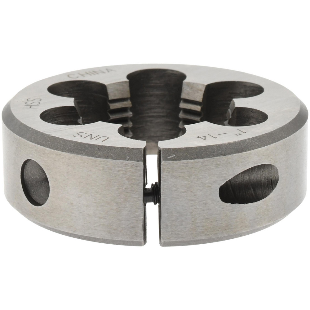 Value Collection - Round Die: 1-14, 2" OD, High-Speed Steel | MSC Direct
