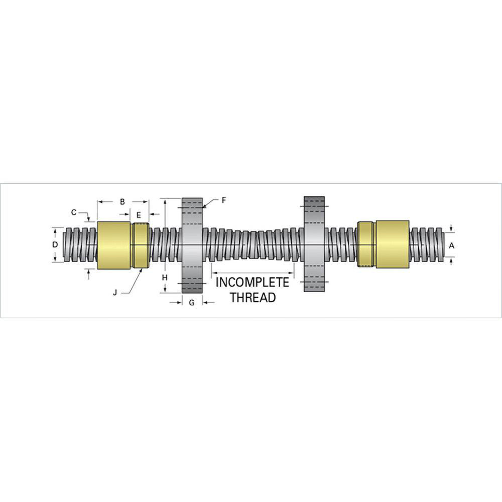 Nook Industries - 1-1/2-4, Bronze, Right Hand, Precision Acme Nut | MSC ...