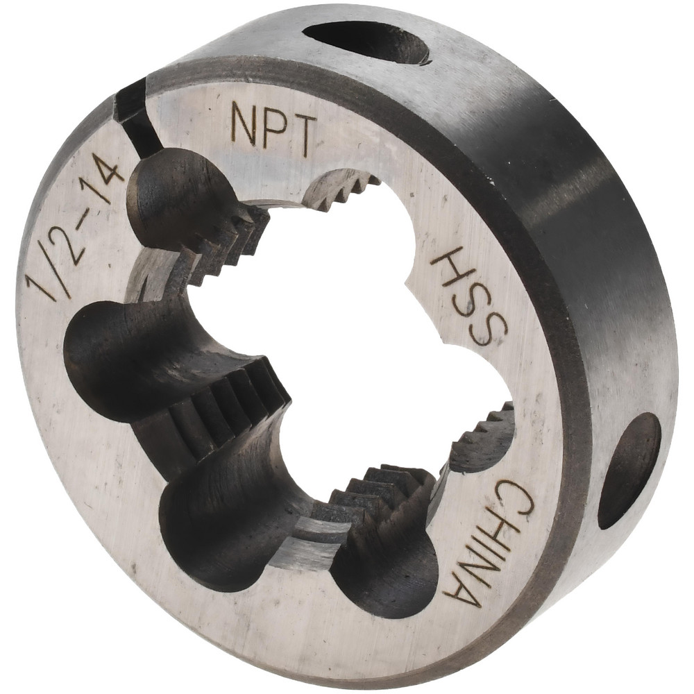 Value Collection - 1/2-14 NPT x 1-1/2" OD Round Adjustable Pipe Die ...