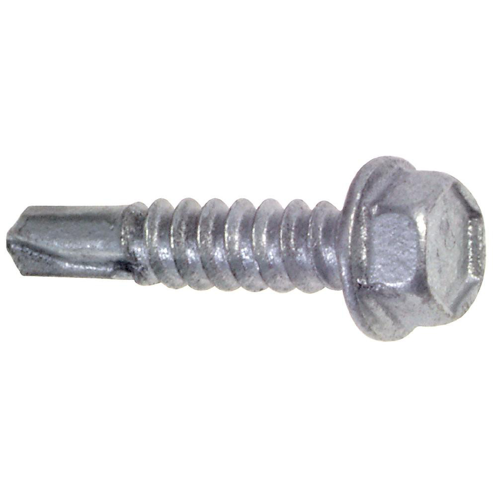 ITW Buildex - #10, Oval Head, Hex Drive, 1-1/4" OAL, #3 Point, Self ...