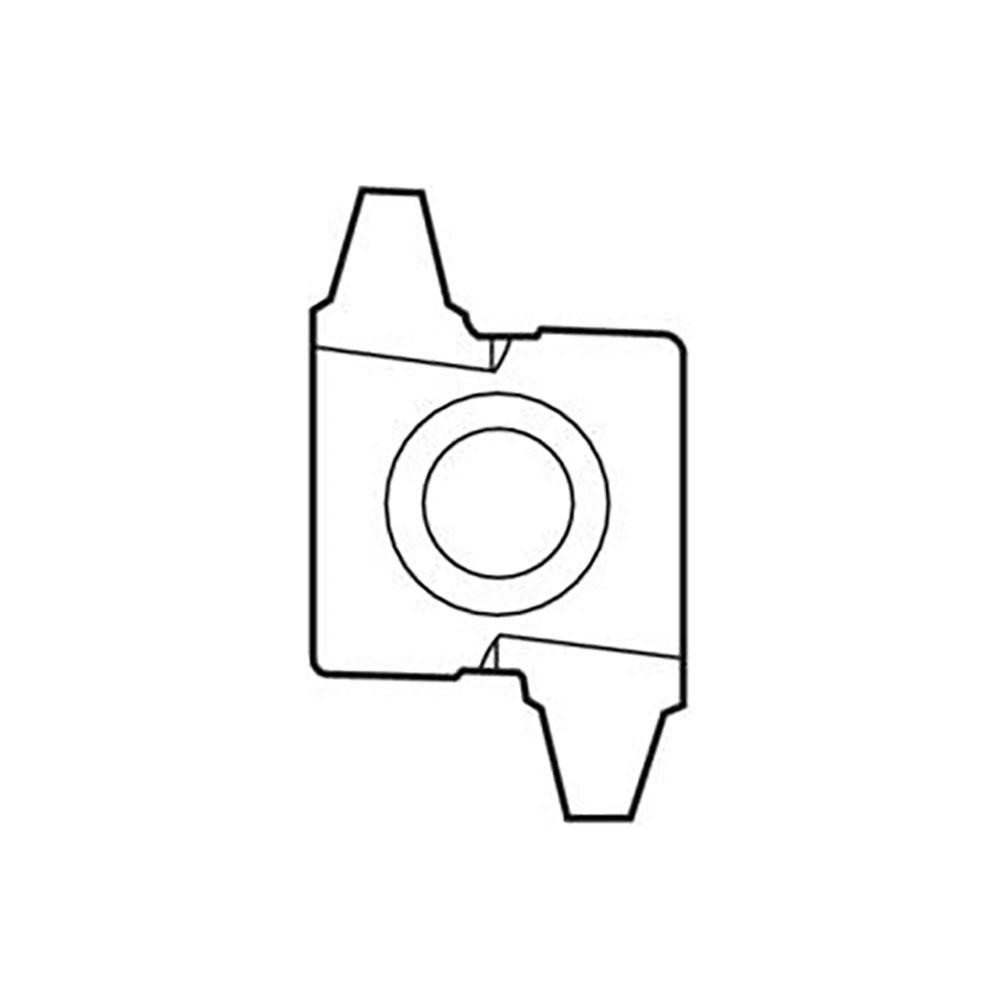 Seco - Laydown Threading Insert: 26ER2ACME CP300, Carbide | MSC Direct