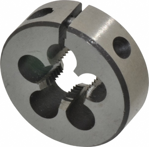 Interstate - 1/2-20 UNF High Speed Steel Round Adjustable Die ...
