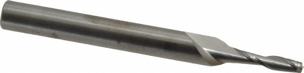 RobbJack - 1/8", 1/2" LOC, 1/4" Shank Diam, 2-1/2" OAL, 2 Flute, Solid ...