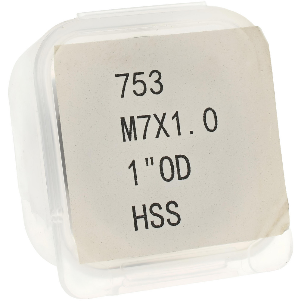 Value Collection - Round Die: M7x1, 1" OD, High Speed Steel | MSC Direct