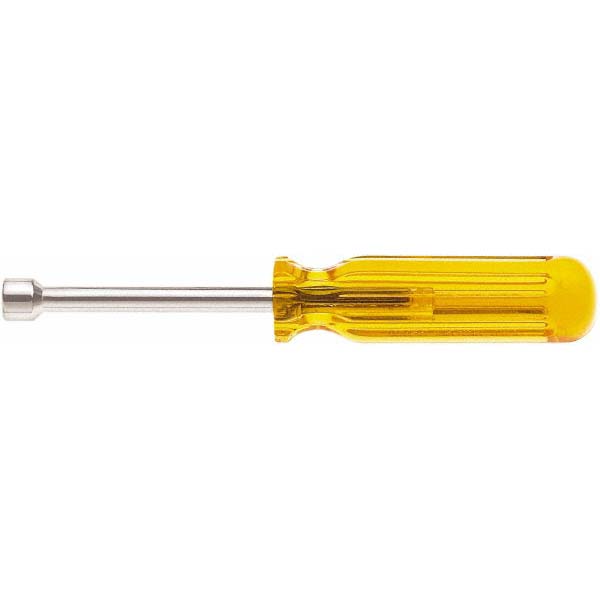Klein Tools - Nut Driver: 1/2" Drive, Hollow Shaft, Cushion Grip Handle ...