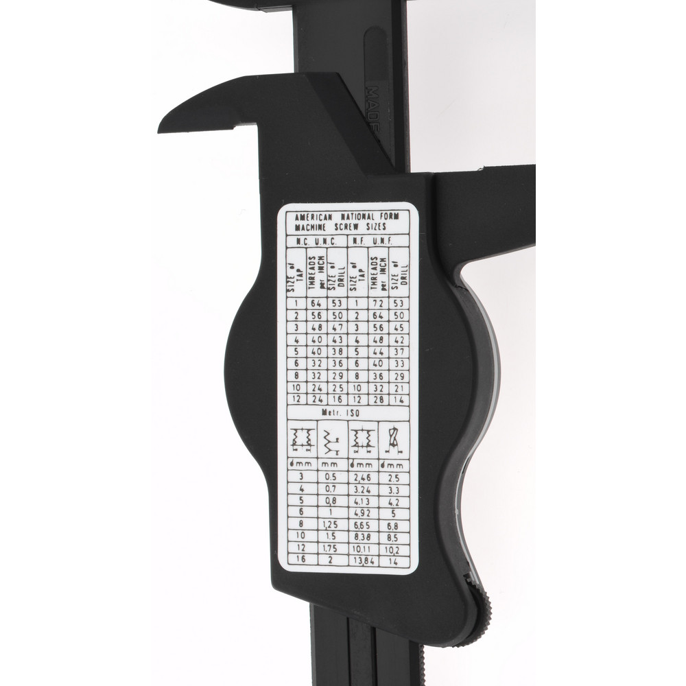 SPI - Dial Caliper: 6", 0.001000" Graduation, 0.1000" per Revolution ...