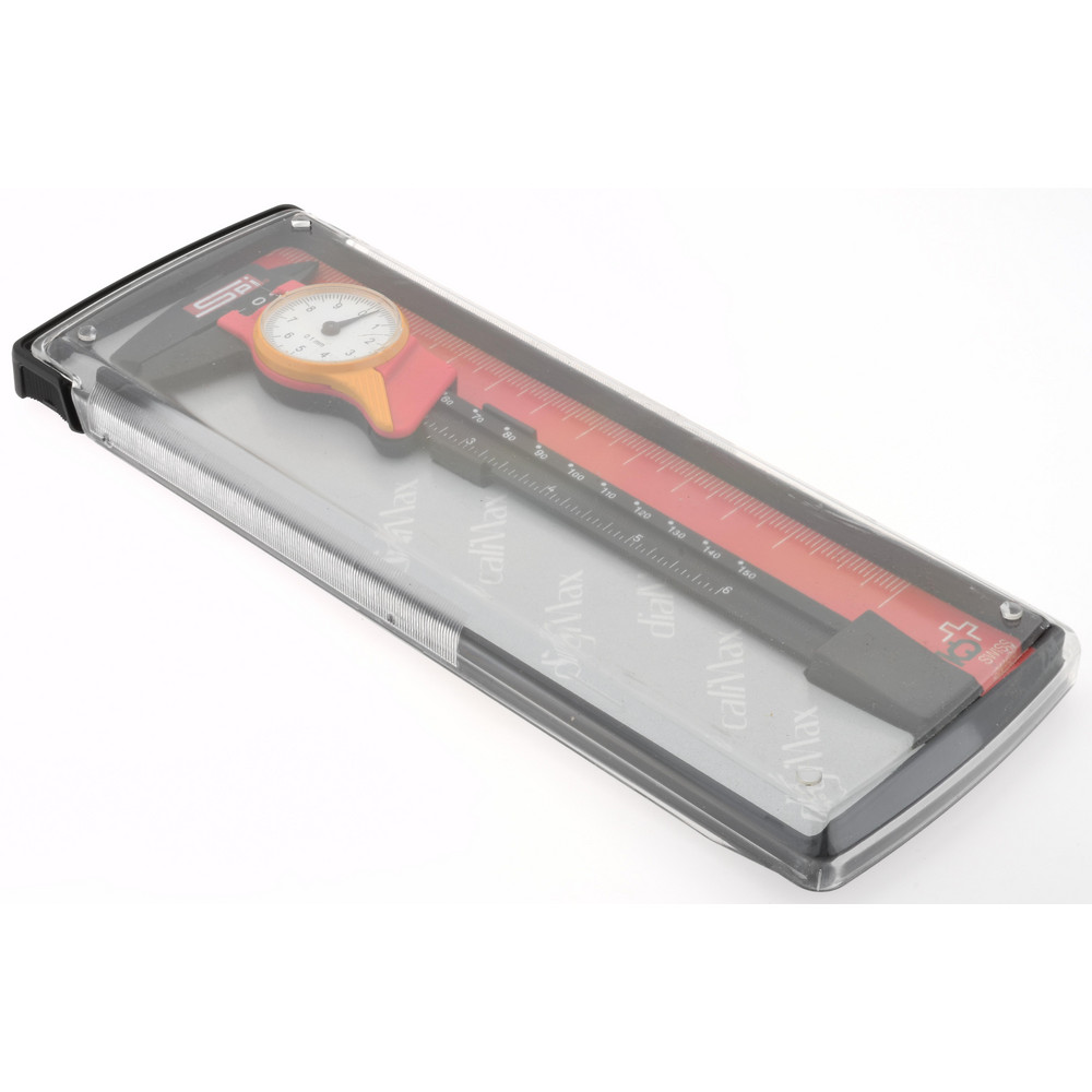 SPI - Dial Caliper: 150.00 mm, 0.10 mm Graduation, 10 mm per Revolution ...