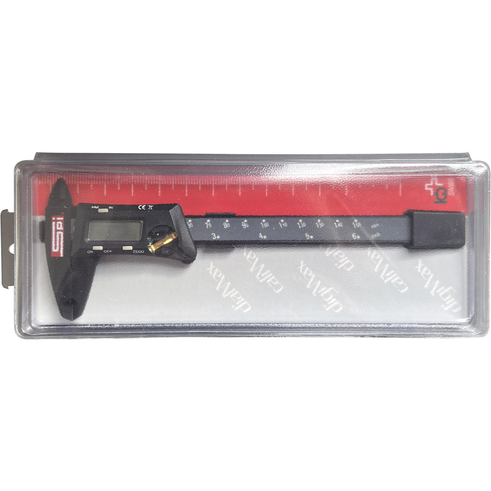 SPI - Electronic Caliper: 150.00 mm, 6", 0.1000 mm, 0.0010" Resolution ...