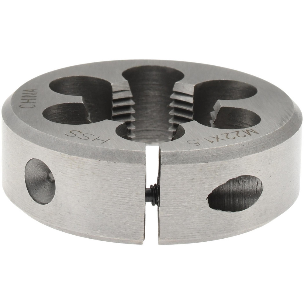 Value Collection - Round Die: M22x1.5, 2" OD, High Speed Steel | MSC Direct