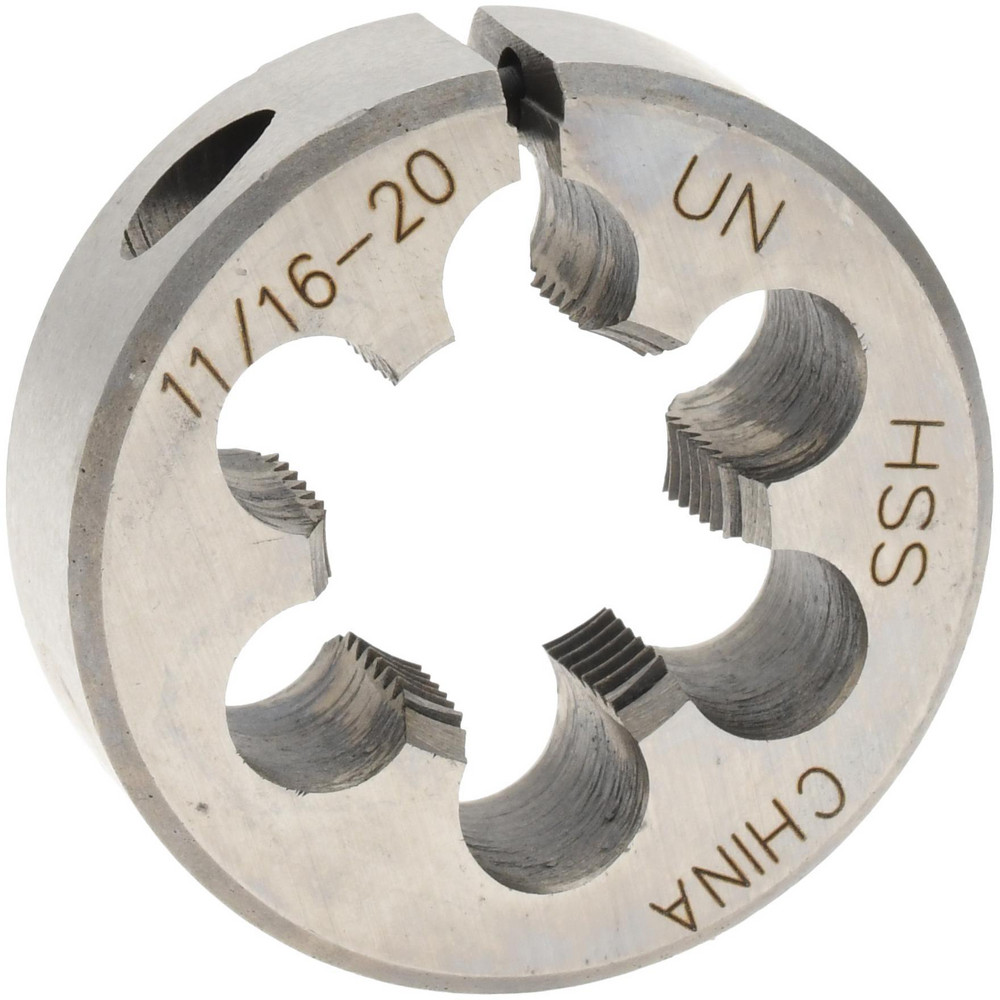 Value Collection - Round Die: 11/16-20, High Speed Steel | MSC Direct