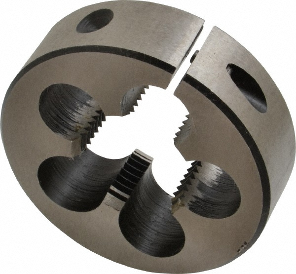 Interstate - 1-1/16 - 12 UNS High Speed Steel Round Adjustable Die ...