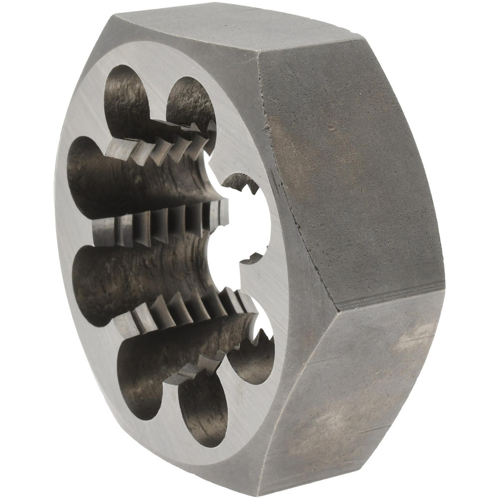 Value Collection - Hex Rethreading Die: 1-1/2-8, 1" Thick, Right Hand ...