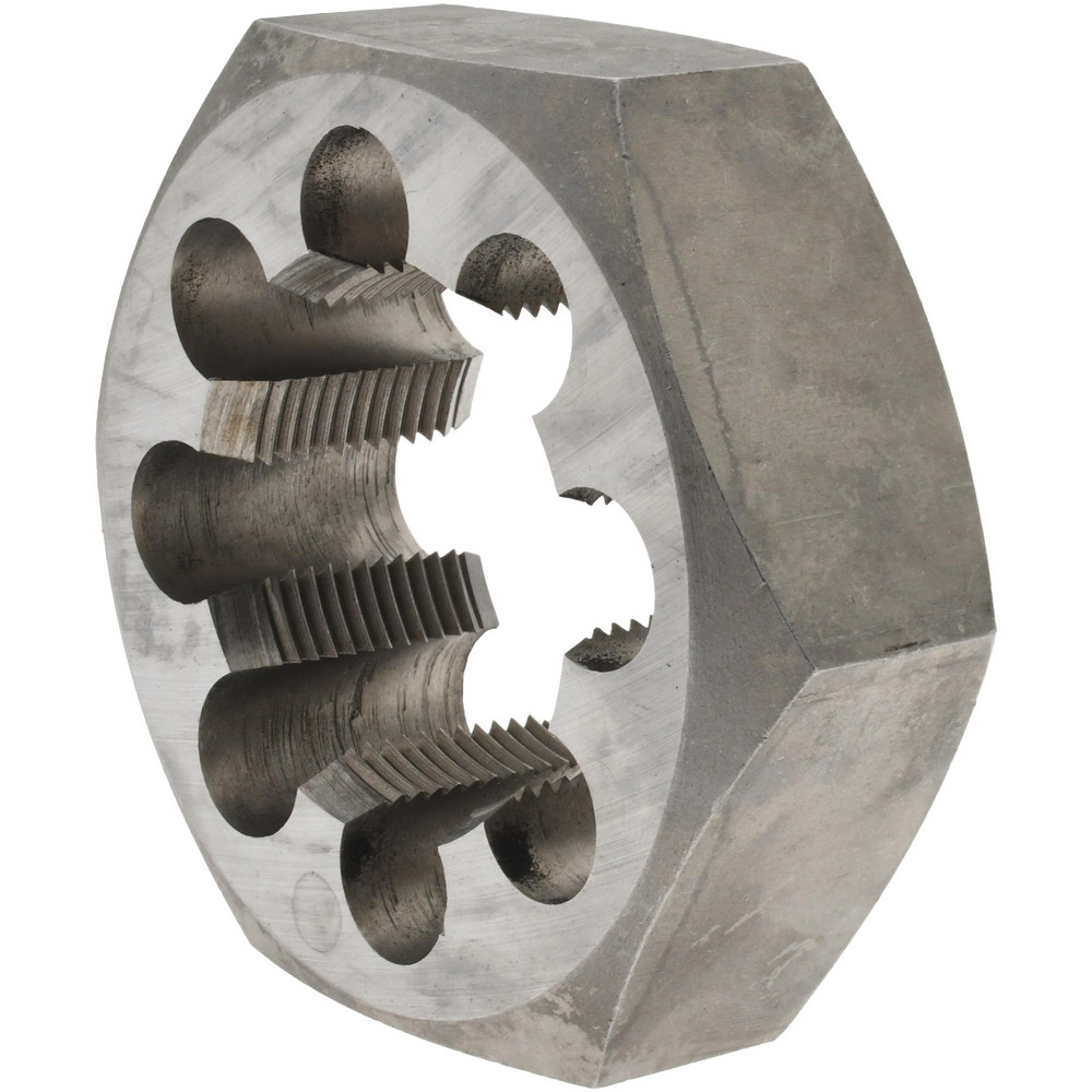 Value Collection - Hex Rethreading Die: 2-12, Right Hand, Carbon Steel ...