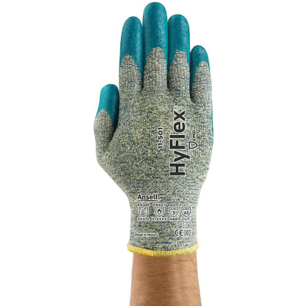 Ansell - Cut, Puncture & Abrasion-Resistant Gloves: HyFlex® CR 11-501, Size Small, ANSI Cut A5 ...