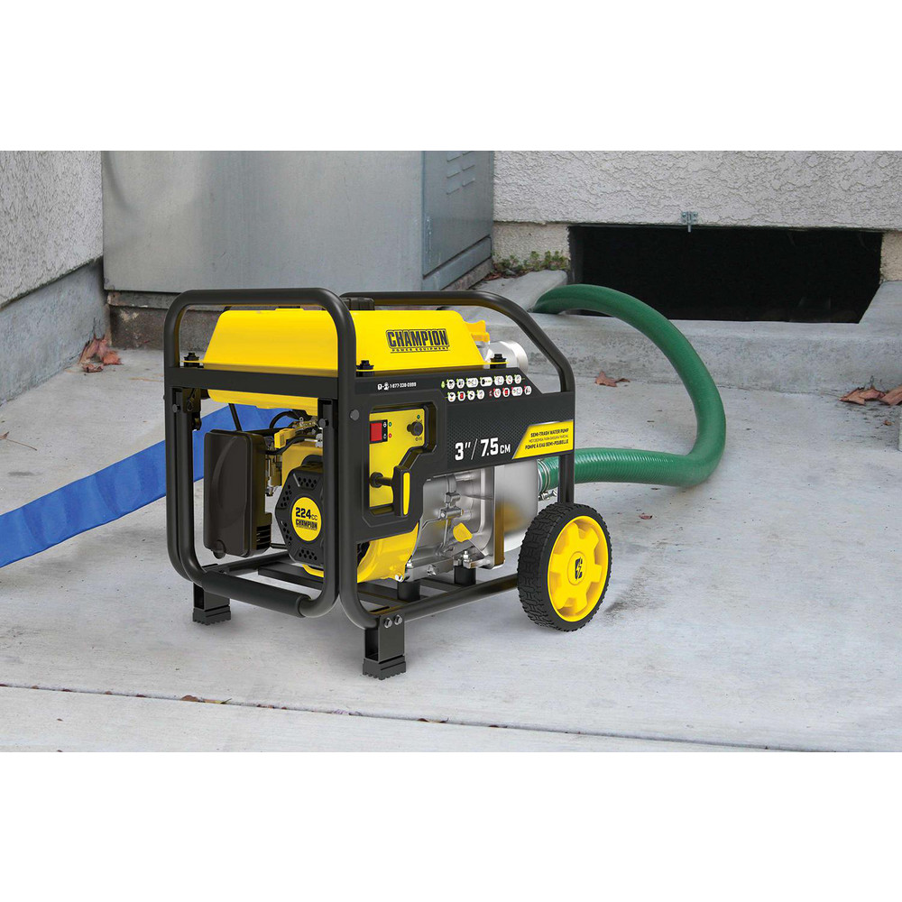 Champion Power Equipment - Self-Priming Engine Pumps; Engine Type: 224 ...