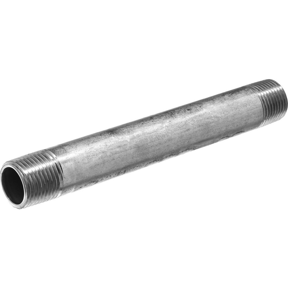 USA Industrials Aluminum Pipe Nipples Pipe Thread Style Threaded