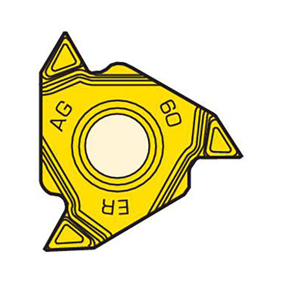Seco - Laydown Threading Insert: 16ERAG60-A2 CP500, Carbide | MSC ...