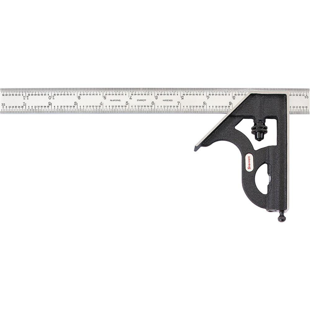 Starrett - 12" Combination Square Set | MSC Direct