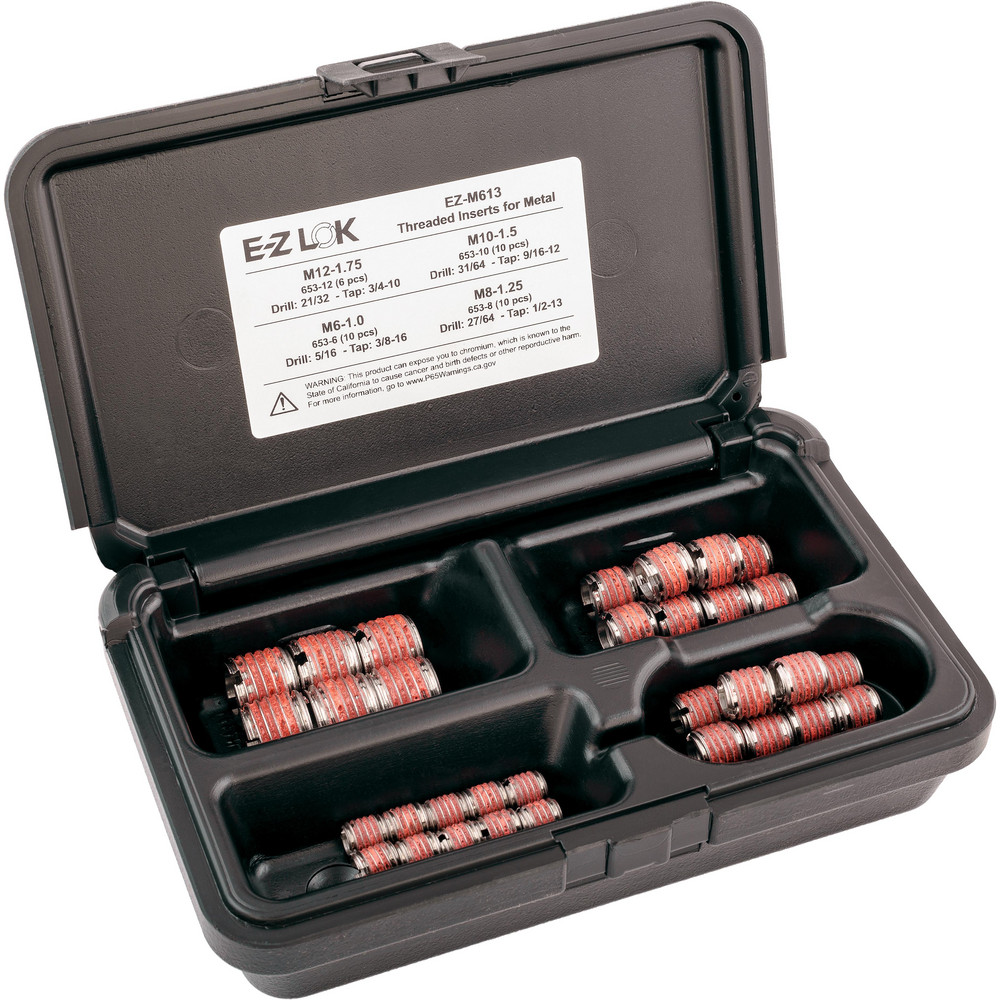 E-Z LOK - Thread Repair Kits: Kit Type: Threaded Insert; Insert Thread ...
