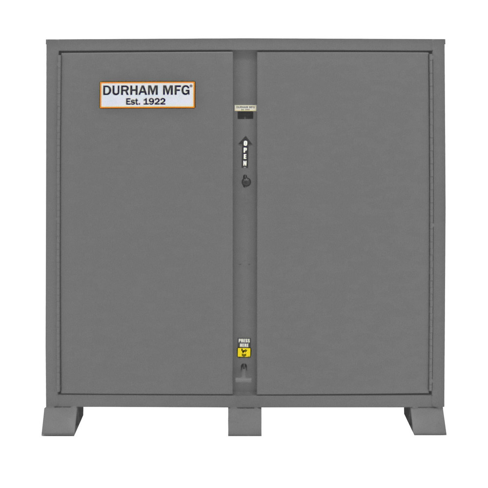 Durham - Jobsite Cabinet: 60-1/16" Wide, 33-7/16" Deep, 60-3/4" High ...