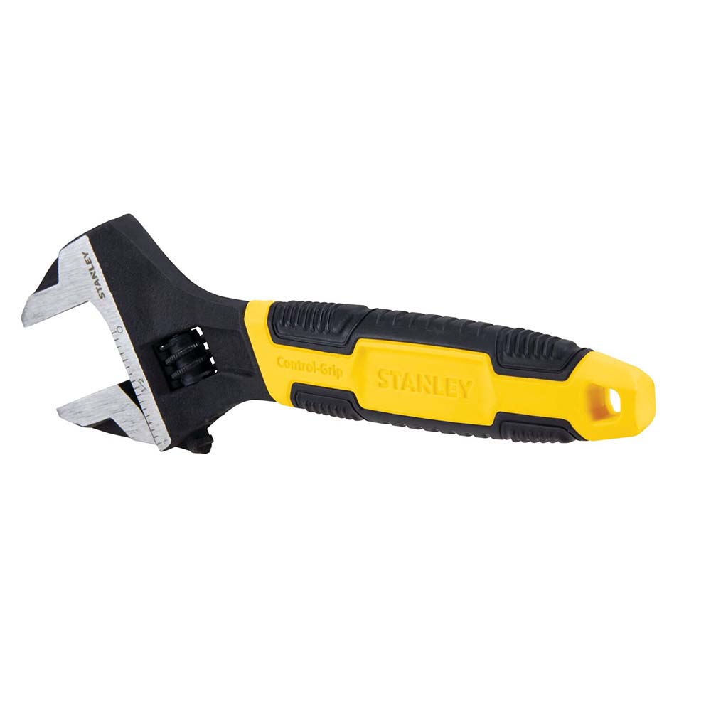 Stanley - Adjustable Wrench: 6" OAL, 1" Jaw Capacity | MSC Direct