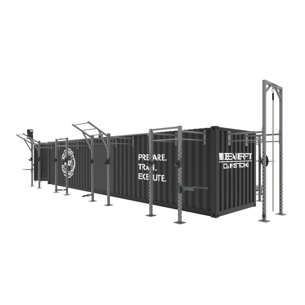 Made in USA - 1-Wide Locker: 216" Wide, 480" Deep, 96" High, Latch ...