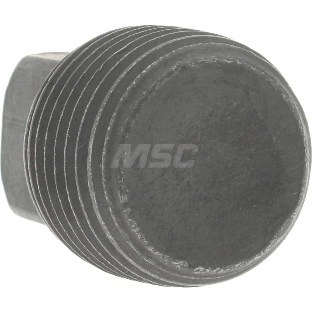 Anvil - Black Square Plug: 3/8", Threaded | MSC Direct