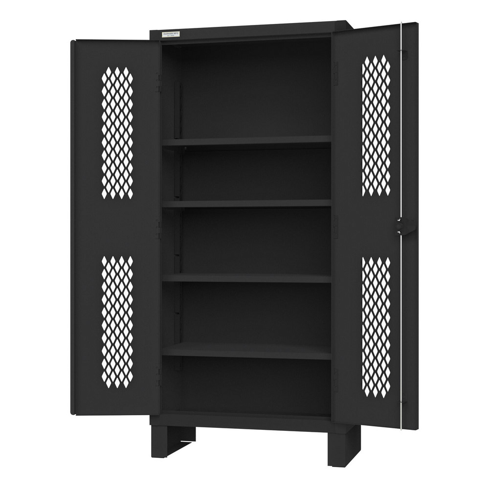 Durham - Steel Ventilated Storage Cabinet: 18-1/32" Wide, 36-1/8" Deep ...
