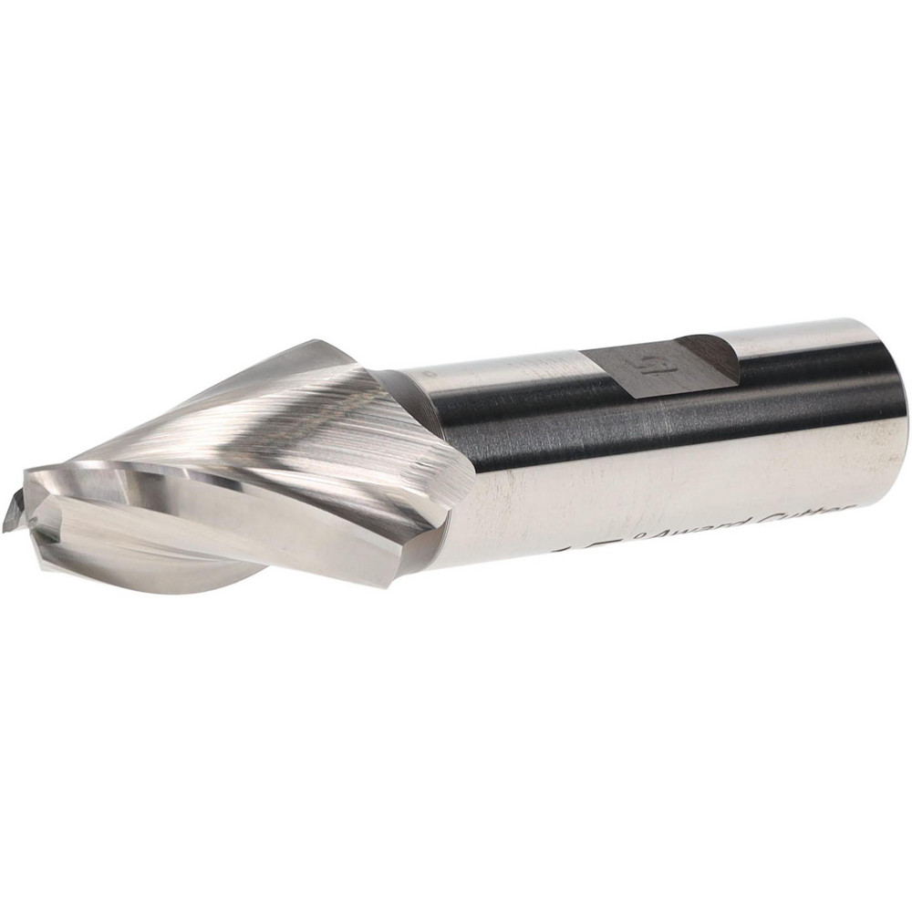 Made in USA - Tapered End Mill: 15 deg Angle per Side, 3/8" Small Dia ...