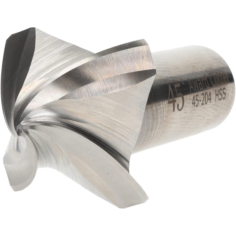 Value Collection - Tapered End Mill: 45 deg Angle per Side, 1/8" Small ...