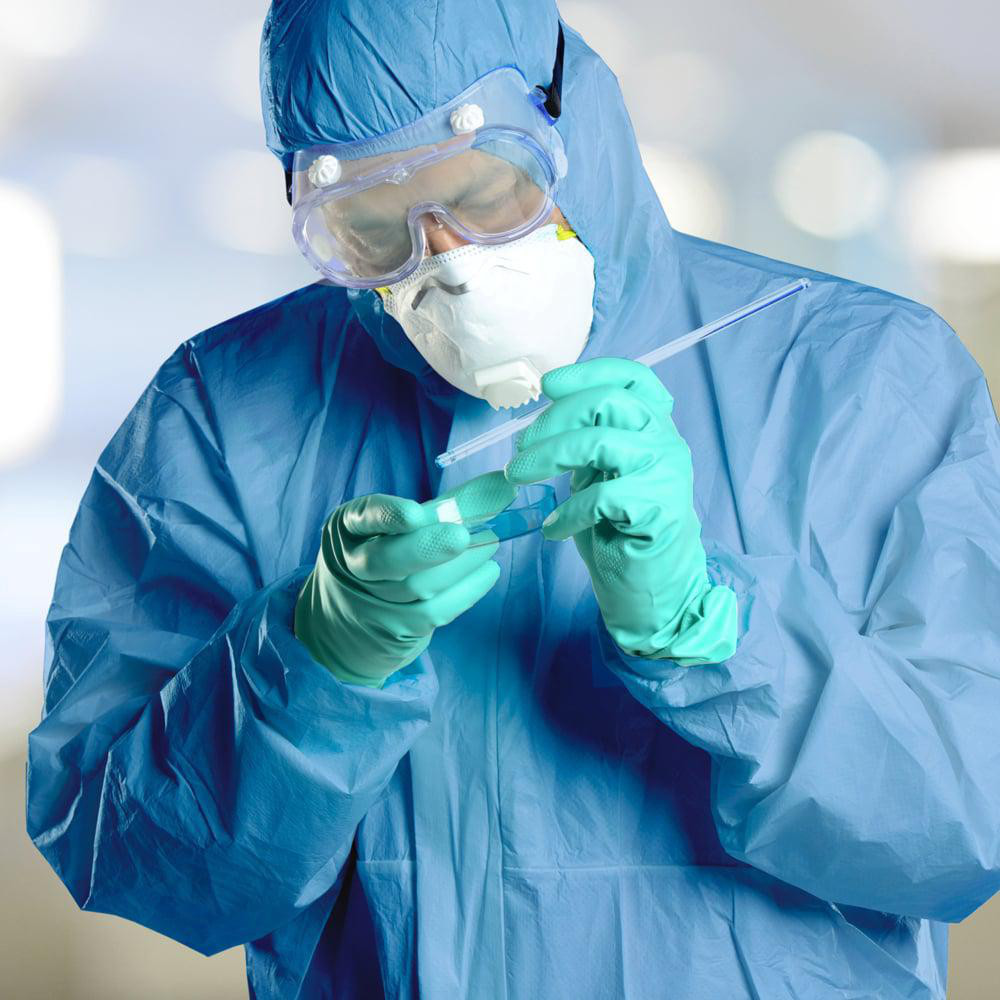 KleenGuard - Disposable Coveralls: Particle Protection, Size 2X-Large ...