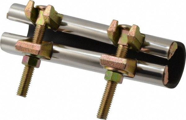 B&K Mueller - 1-1/4" Pipe Two Bolt 6" Repair Clamp - 04181673 - MSC ...
