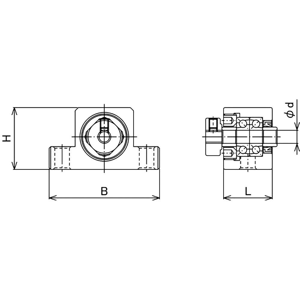 THK - 15mm Dia, Shaft Support | MSC Direct