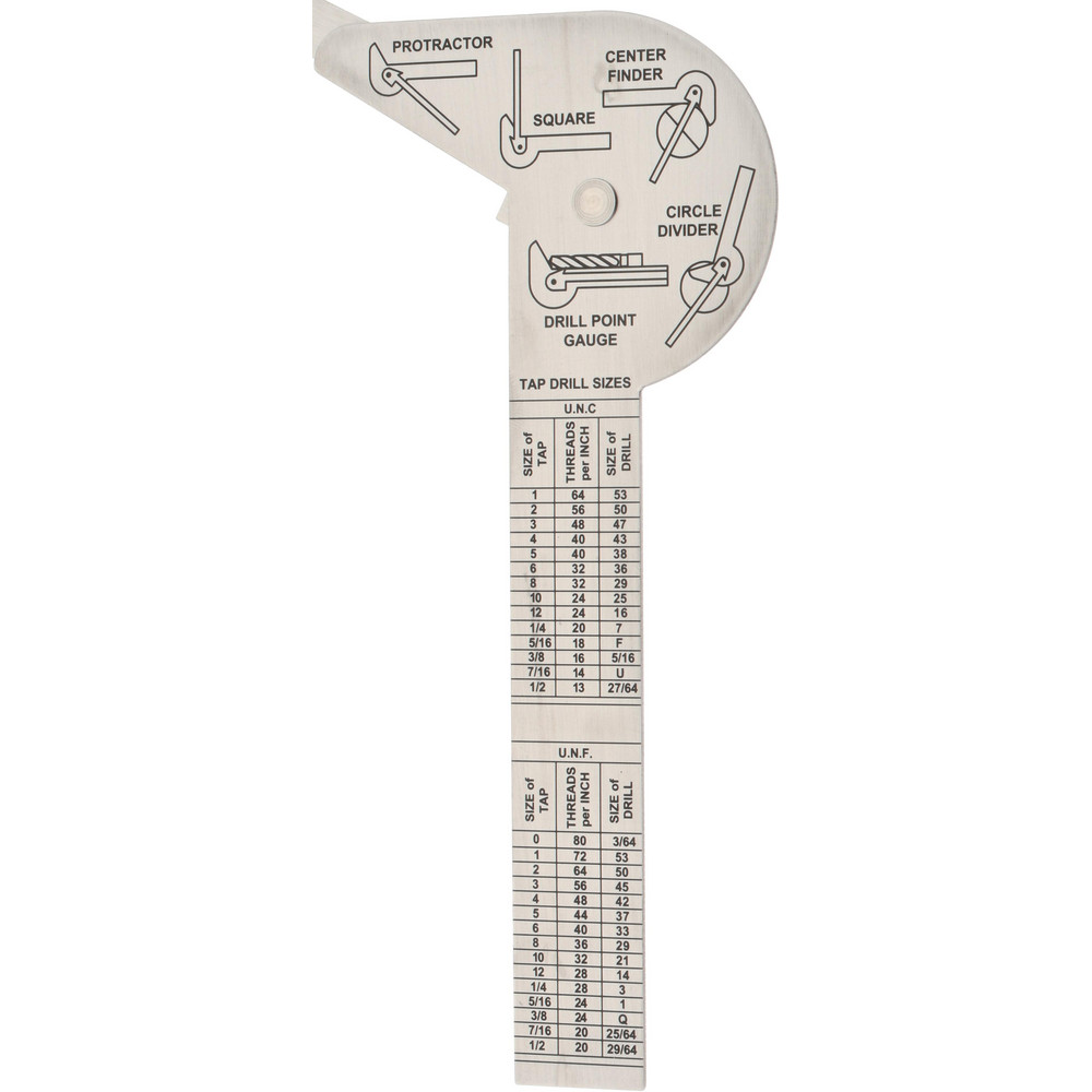 SPI - 4" Combination Square Set | MSC Direct