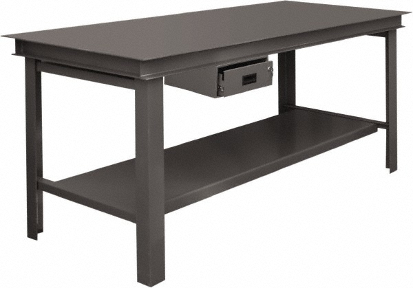 Durham - 60 Wide x 36" Deep x 34" High, Steel Workbench - 04207460 ...
