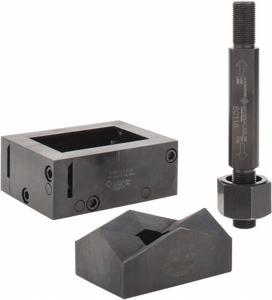 Greenlee - 3-1/2 Inch Hole Length x 2-1/4 Inch Wide, Rectangular Punch ...