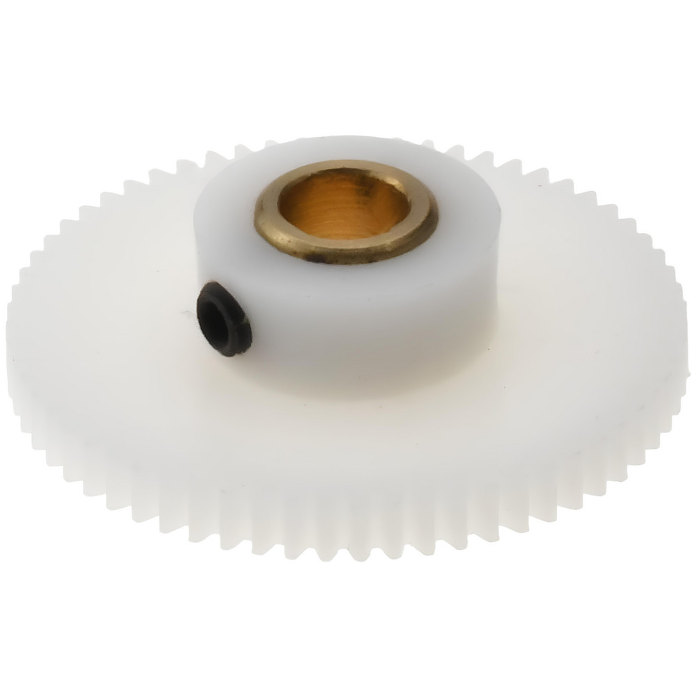 Made in USA - Spur Gear: 64 Teeth, 1/4" Bore Dia | MSC Direct