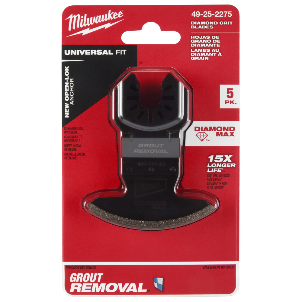 Milwaukee Tool - Rotary & Multi-Tool Accessories: Accessory Type: Multi ...