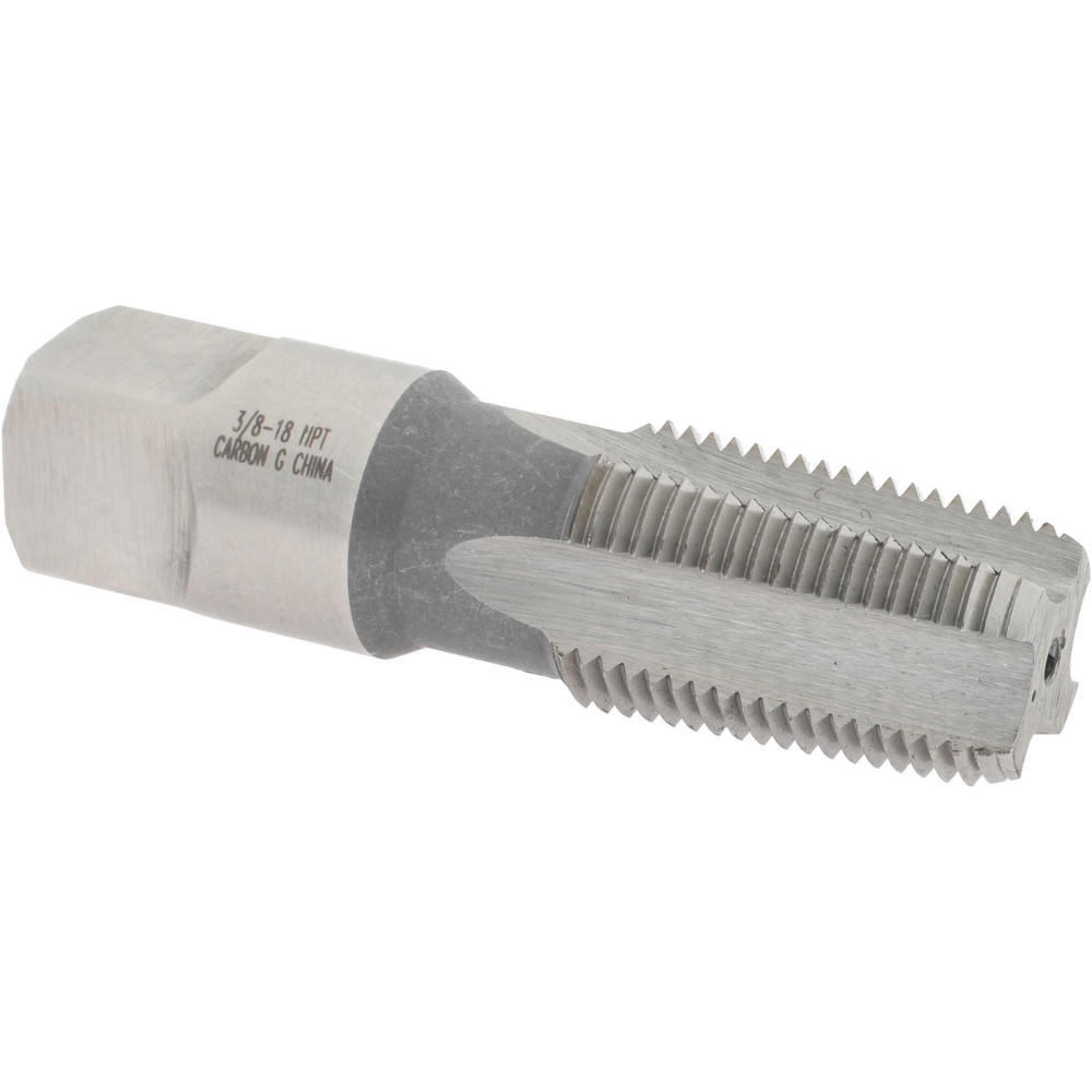 Value Collection - Standard Pipe Tap: 3/8-18, NPT, 4 Flutes, Carbon ...